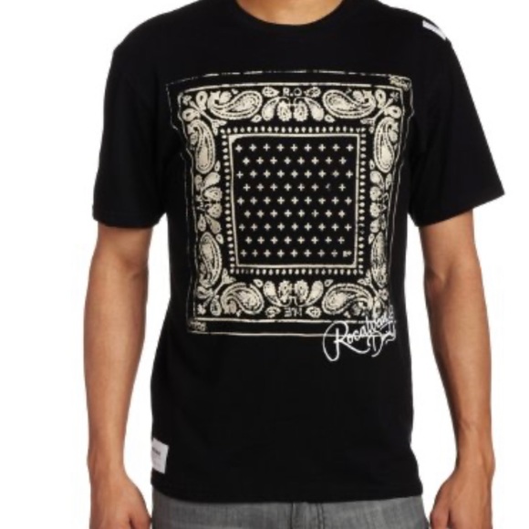 Rocawear | Shirts | Rocawear Mens Short Sleeve Roc Bandana T Shirt ...